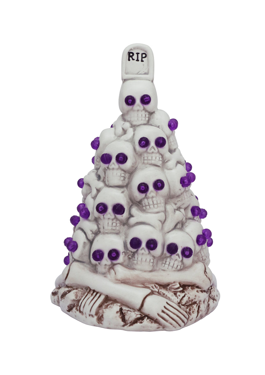 7.5" LED Spooky Skeleton Tree – Barbaras Hallmark